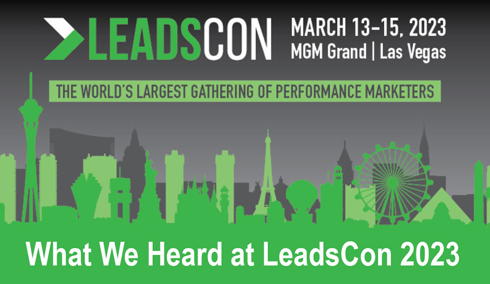 What We Heard at LeadsCon 2023 | AtData