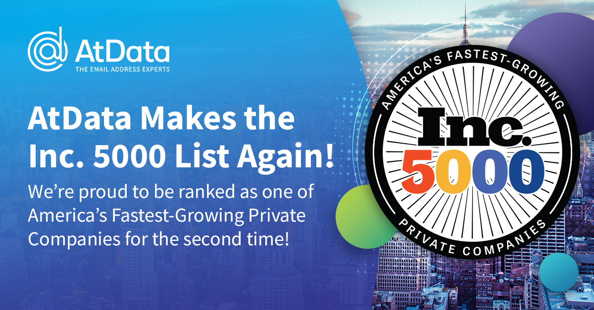 AtData Recognized as One of America’s Fastest-Growing Private Companies ...