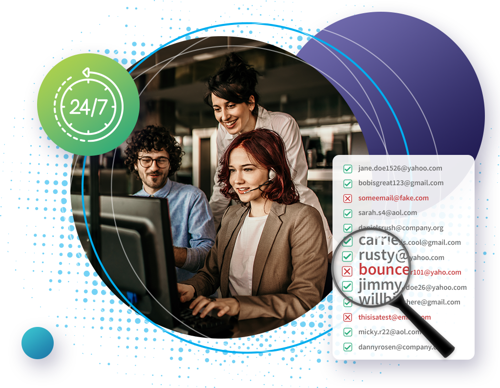 24/7 Email List Monitoring | AtData